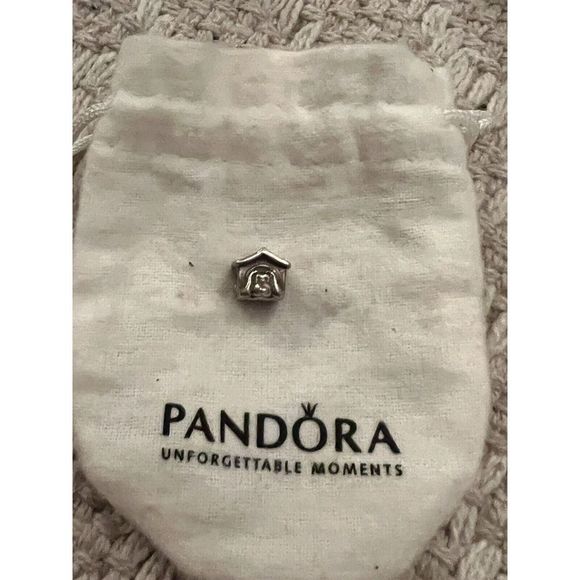 Pandora | Jewelry | Authentic Pandora Doghouse With Red Enamel Heart ...